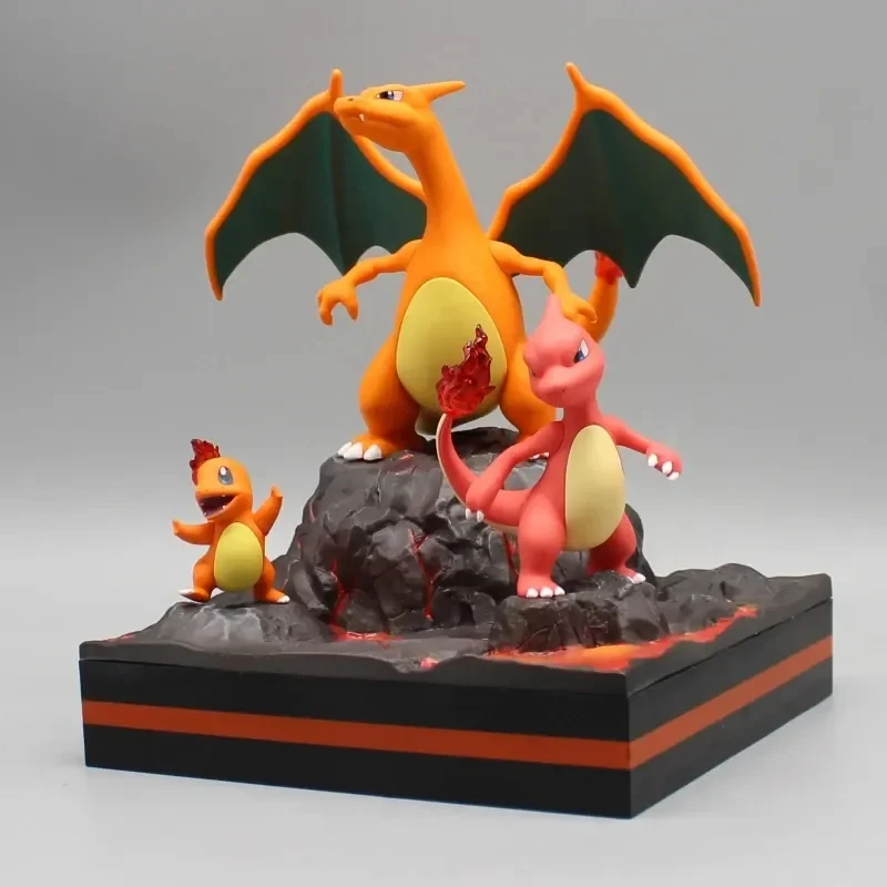 Figurine Pokémon de salamèche et ses évolutions - Site univers