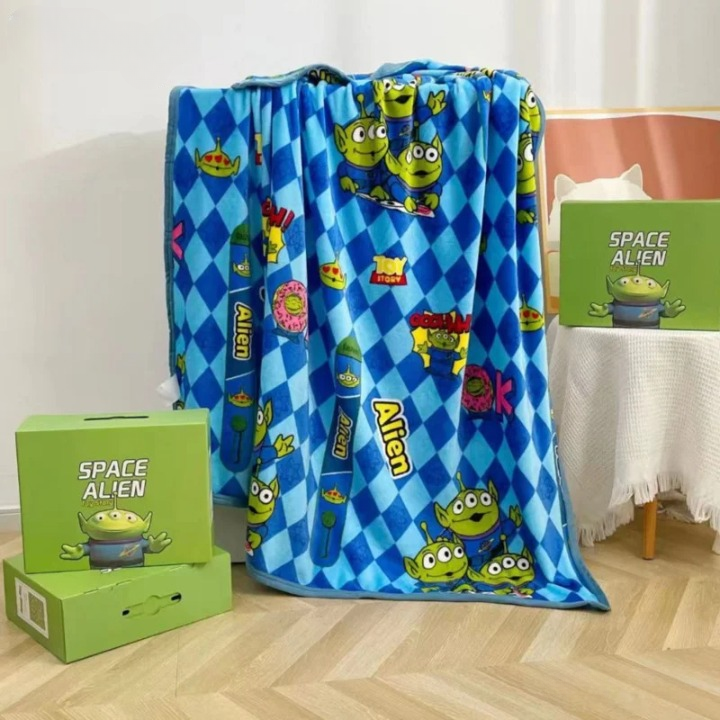 Plaid Disney avec imprimé Alien de Toy Story - Site univers