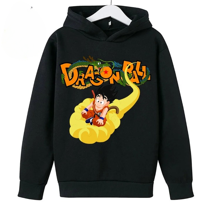 Pull Dragon Ball Z pour enfant avec imprimé de Gohan sur son nuage ...