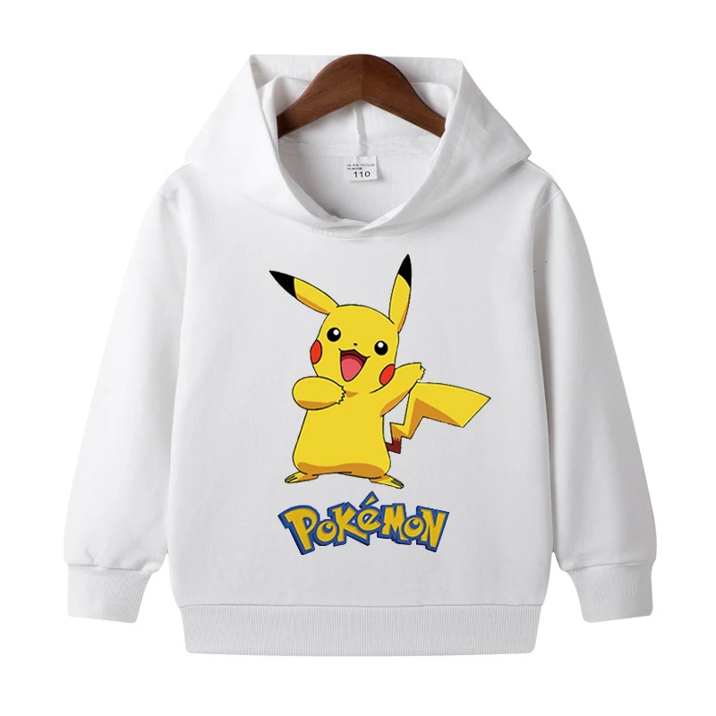 Pull Pokemon pour enfant avec Pikachu joyeux - Site univers