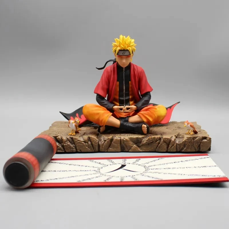 Figurine Naruto Uzumaki en posture de méditation - Site univers