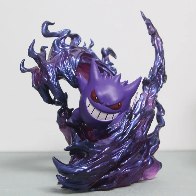 Figurine Pokémon Ectoplasma avec détails spectraux - Site univers